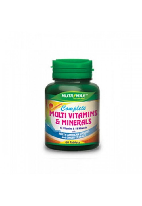 Nutrimax Complete Multivitamins & Minerals 60 tablet